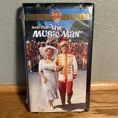 The Music Man (VHS, 1962) Robert Preston Shirley Jones Buddy Hackett 85391676836| eBay