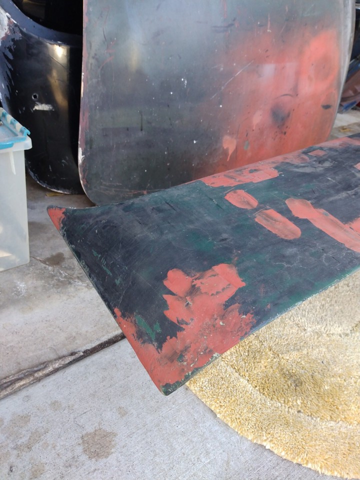 '69 GTO Coupe H-Top Rear Decklid Spoiler Original Judge 1969 READ ...