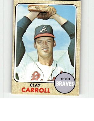 CLAY CARROLL CARD #412 BFU3R4S1P4 FREE SHIPPING | eBay