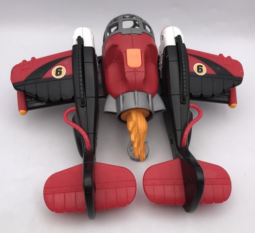 Fisher Price Imaginext Sky Racers Plane #6 DOUBLE EAGLE AIRPLANE Works ...