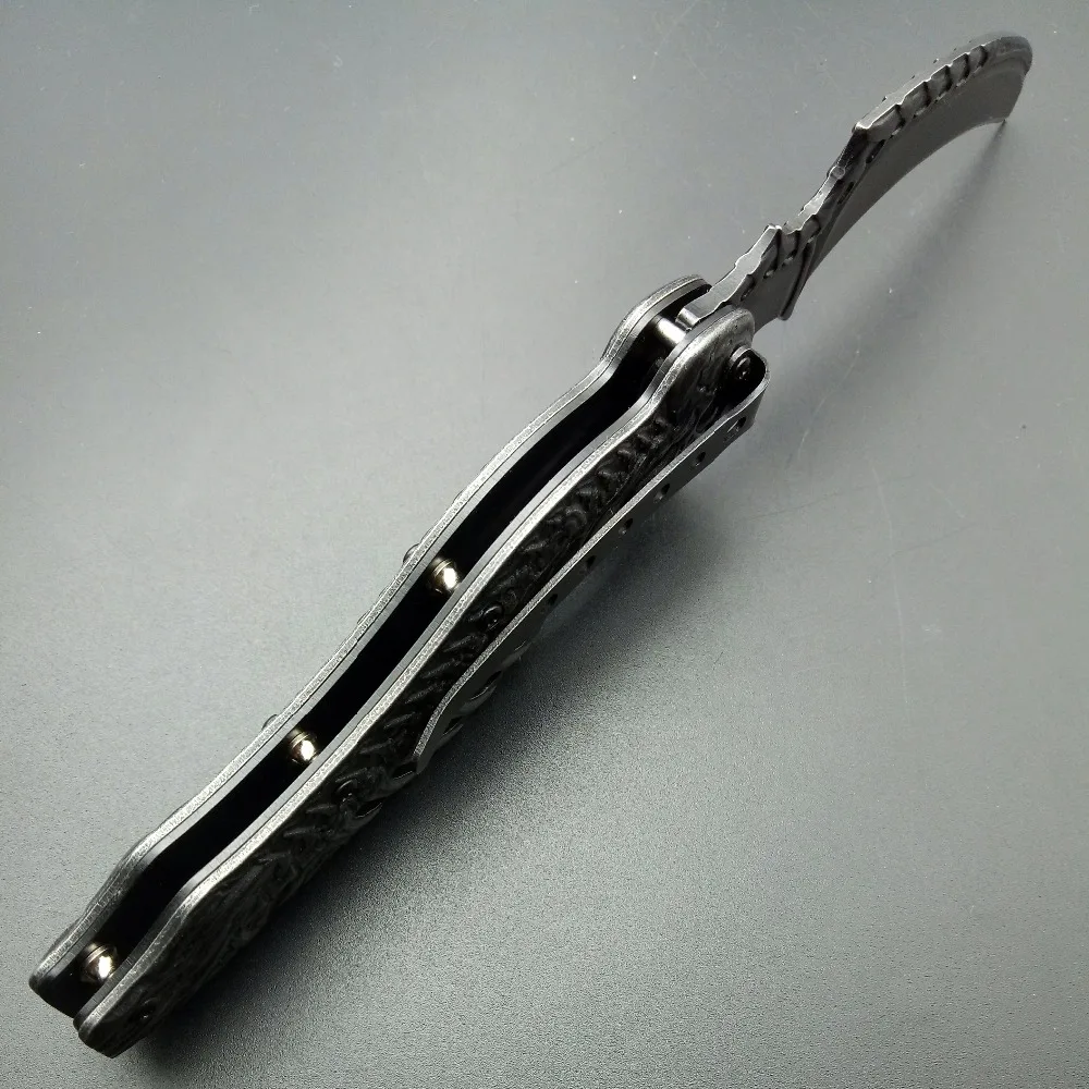 Skeleton Pocket Knife Spring Assisted Grim Reaper Design 8" Open ...