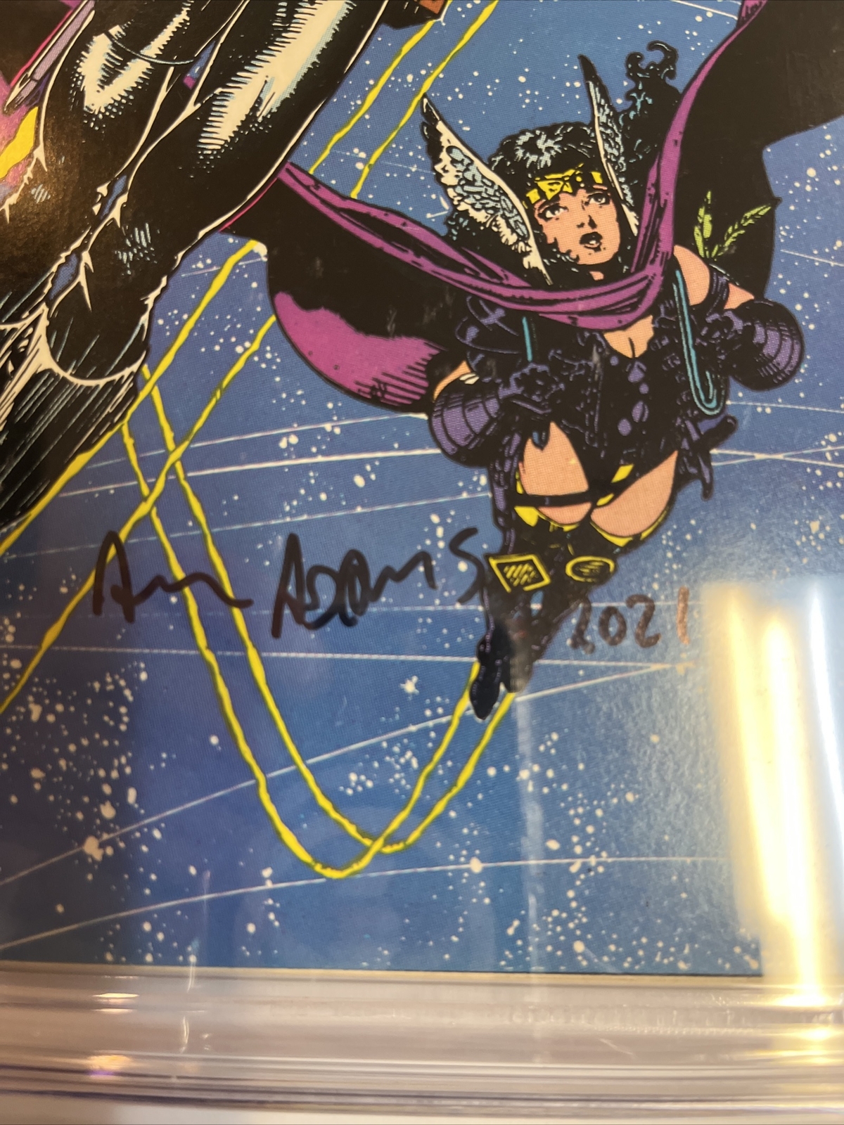 Longshot (1985) # 2 (CGC SS 9.8) CPV Signed Sketch Arthur Adams ...