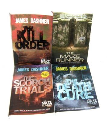 The Maze Runner by James Dashner Books 1-3 + The Prequel The Kill Order ...