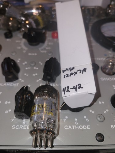 I have 1 Excellent strong perfect balanced westinghouse 12ax7 tube # ...