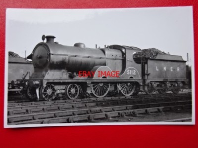 PHOTO LNER EX GCR CLASS D9 LOCO NO 5112 ON SHED AT MARCH 1937 | eBay UK
