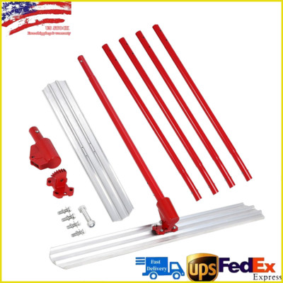 48'' x 8" Bull Float Aluminum Magnesium Aluminium Alloy Concrete Float ...