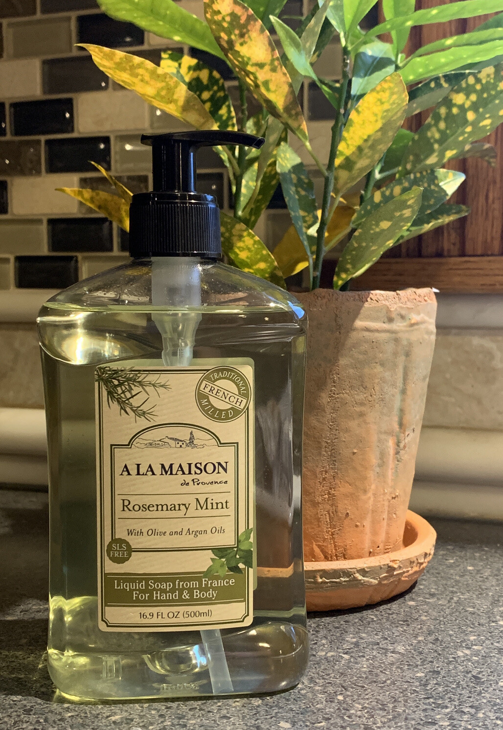 A La Maison Rosemary Mint Hand Soap | Ventana Blog