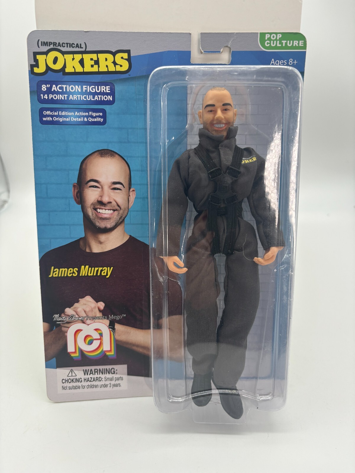 Mego Impractical Jokers James Murray Collectible Doll Action Figure 8in ...