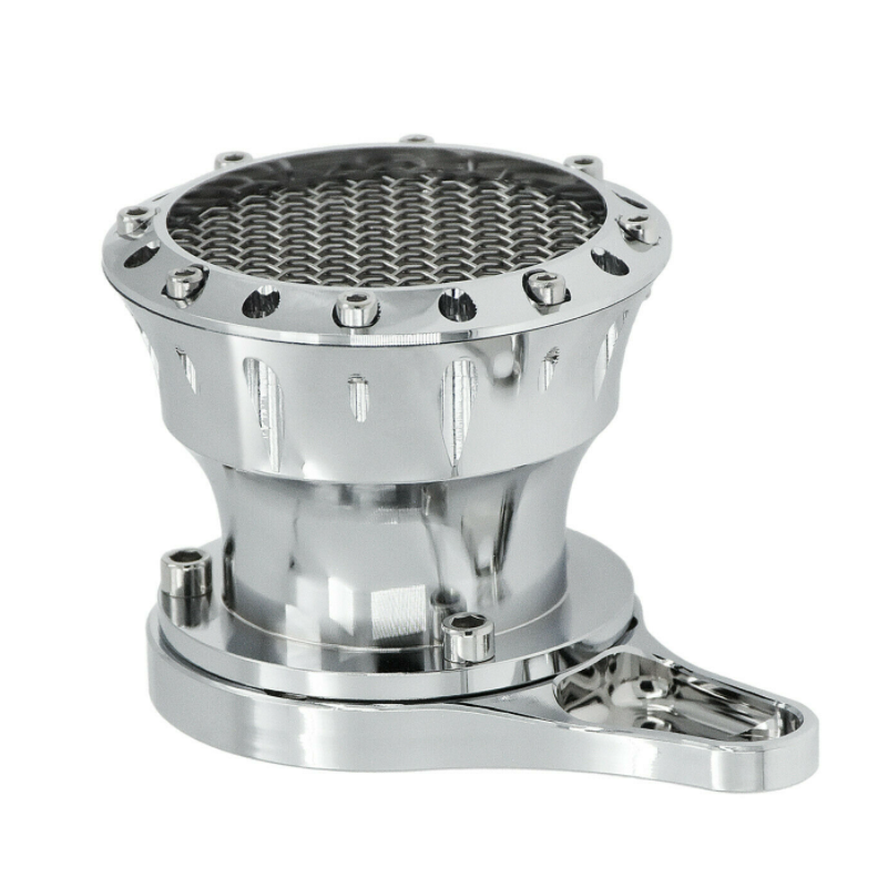 Harley Sportster Chrome Motorcycle Velocity Stack Air Cleaner Intake ...