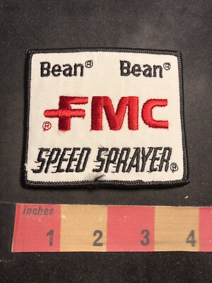 Vtg BEAN FMC SPEED SPRAYER Patch (Farm, Ag, Equipment) 00MJ | eBay