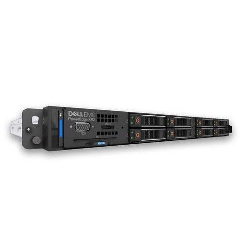 Dell EMC PowerEdge XR2 Server 2x Gold 6126 12C 256GB 2x 800GB SSD H330 ...