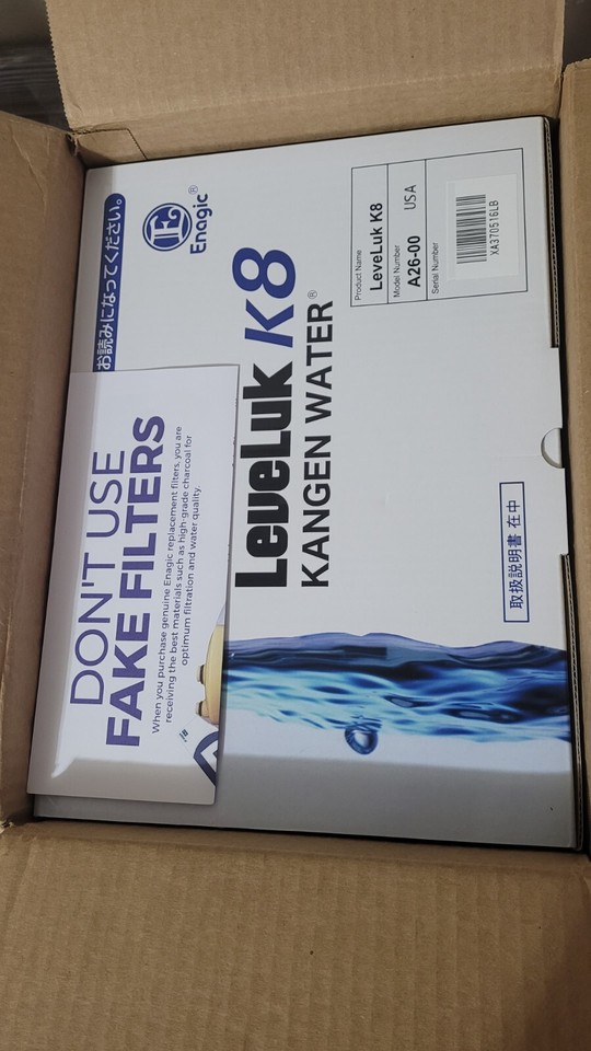 Kangen Enagic Leveluk K8 Water Filter Machine, Alkaline water filter ...