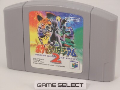 Pocket Monsters Stadium Kin Gin Pokémon Gold & Silver Nintendo 64 Jap ...