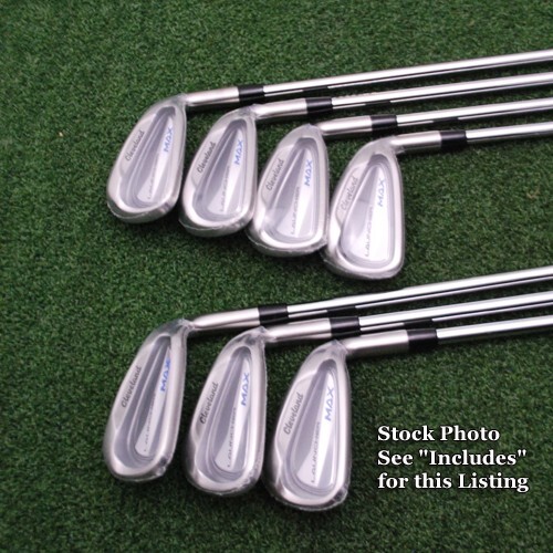 Cleveland Launcher Max Irons - Iron Set 5-PW+GW Regular- NEW | eBay