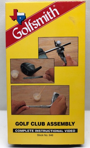 Golfsmith Golf Club Assembly Complete Instructional Video (VHS) 646 | eBay