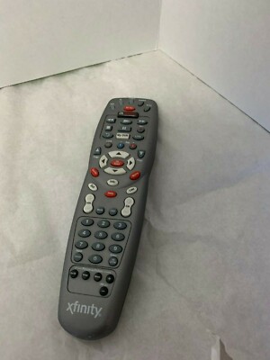 Used Comcast Original Cable Box / DVR Remote Control Silver | eBay