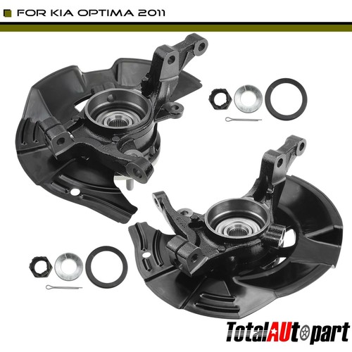 2x Steering Hub Knuckle Assembly for Kia Optima 2011 2.4L Petrol Front ...