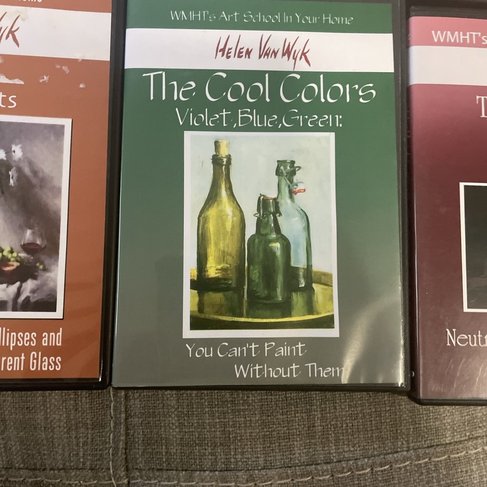 Helen Van Wyk DVD Instructional Art Lot of 6 RARE | eBay