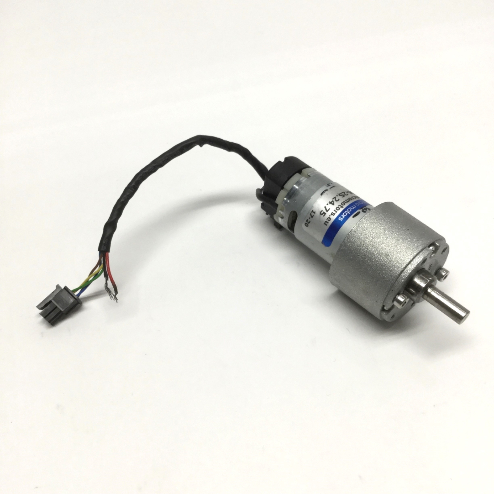 Micro Motors RH158-2S.24.75 DC Gear Motor 24VDC, 76.84:1, 81RPM w ...