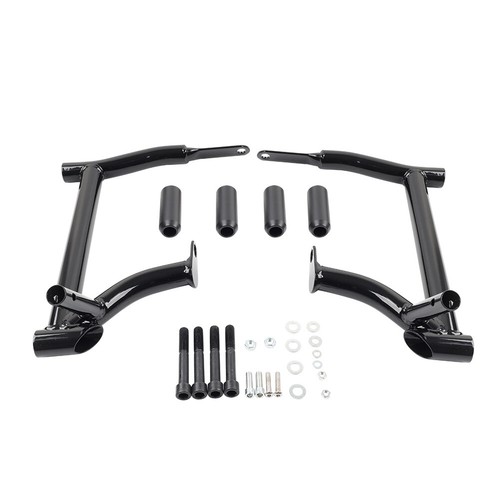 Saddlebag Guard Rails Crash Bars Rear For Harley Road Street Glide FLHX ...