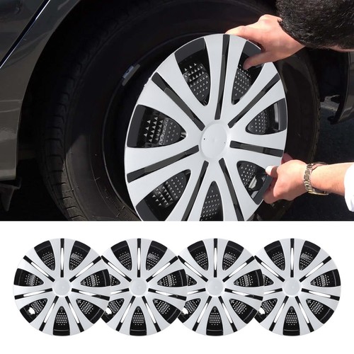 4Pcs 13" Wheel Hub Cap ABS Aerodynamic Wheel Rim Cover Protector for ...