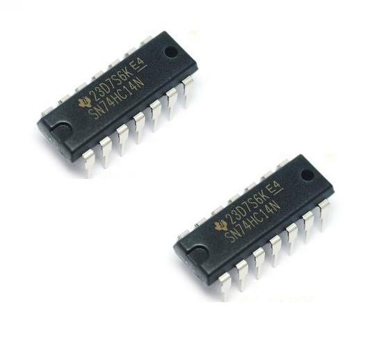 10PCS IC SN74HC14N 74HC14 HEX SCHMITT-TRIG INV 14-DIP NEW | eBay