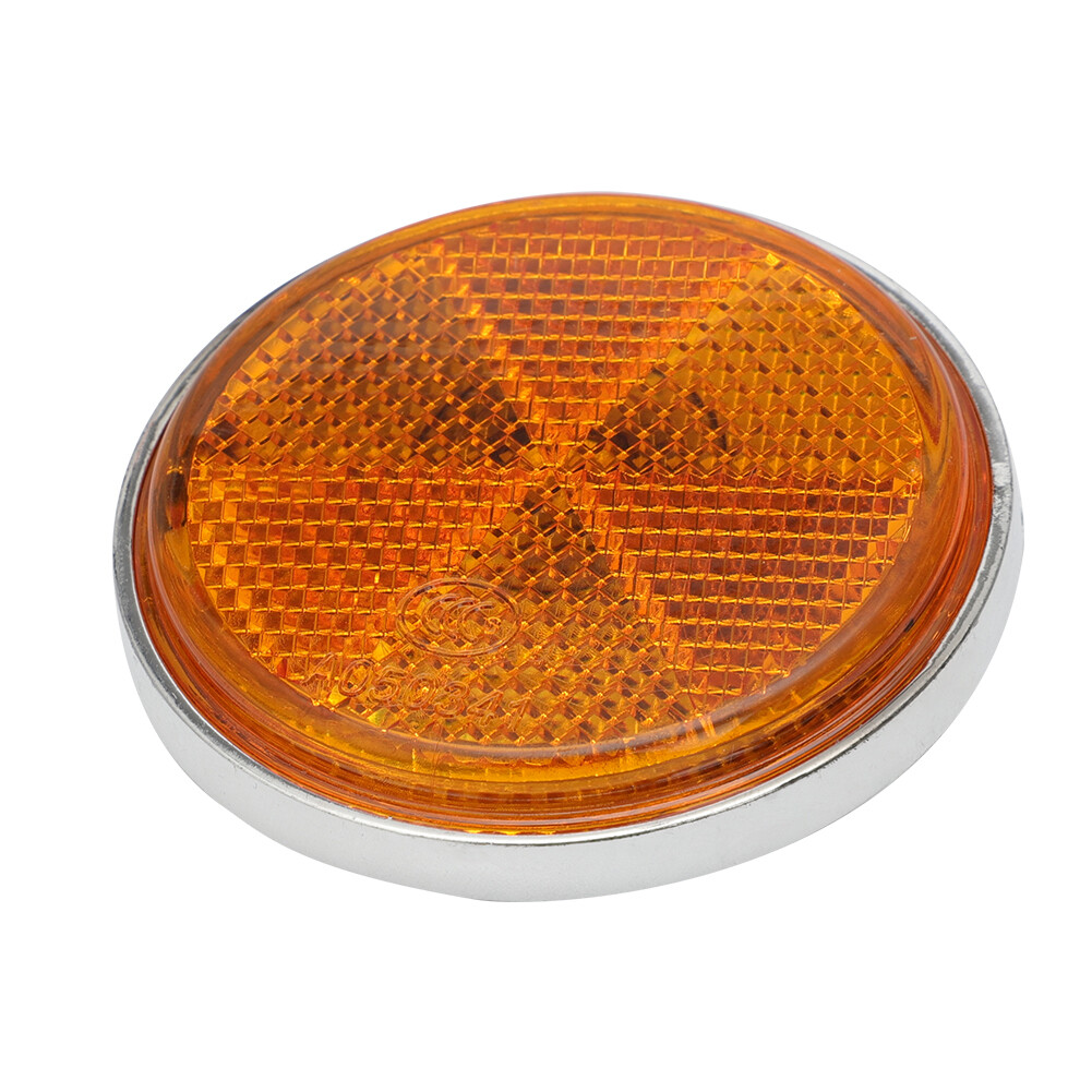 2x Amber Front Fork Reflectors For Honda CB100 C70 CL70 90 CT70 SL 70 ...