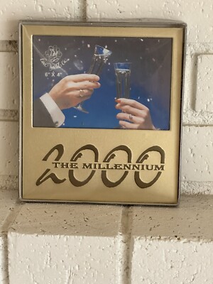 Photo Frame 2000 The Millennium Gold FinishFree Standing | eBay