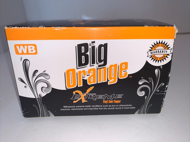Wolverine Brass 51164w Big Orange Tank Flapper for sale online | eBay