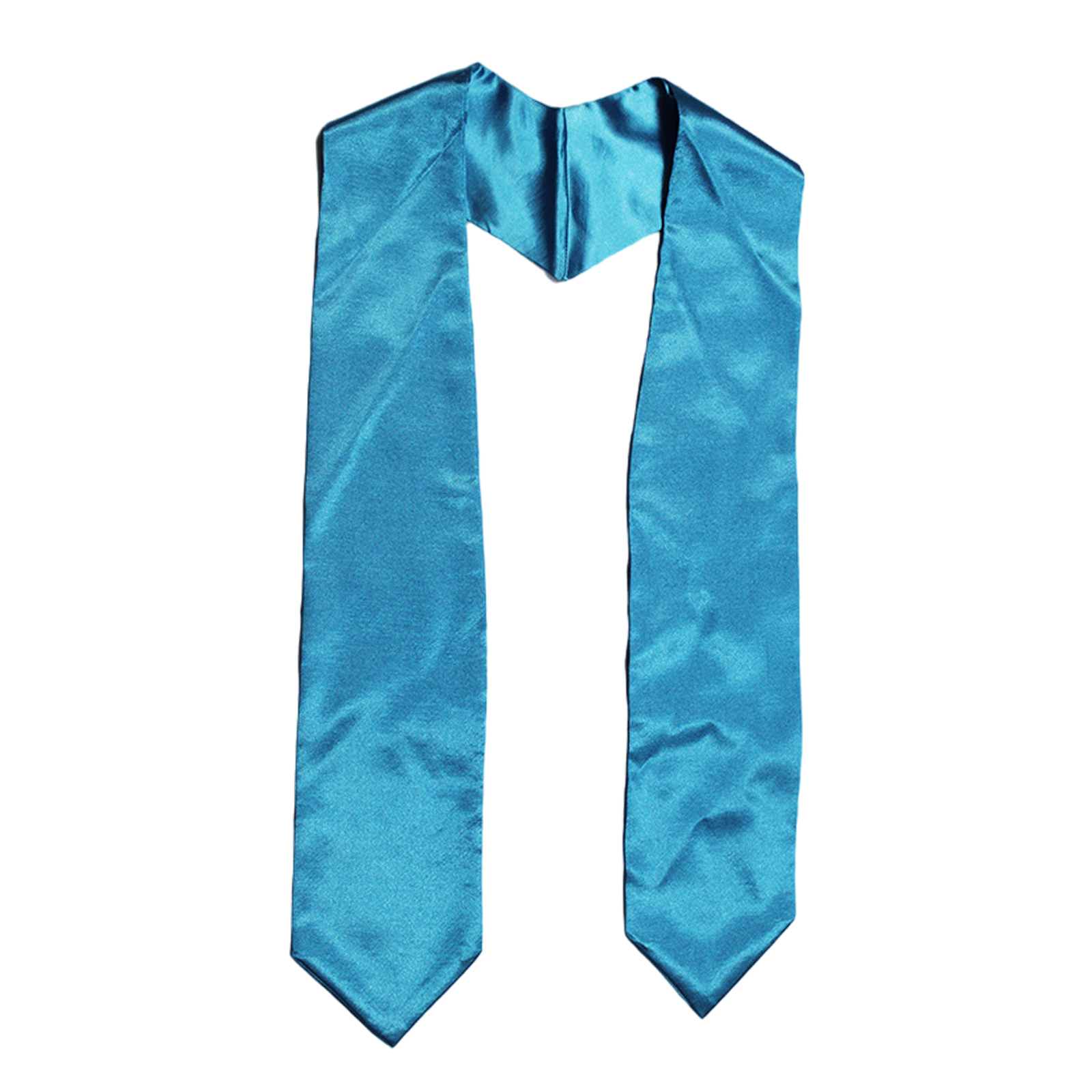 Graduation Scarf All-match Smooth Surface Unisex Colorful Honor Stole ...