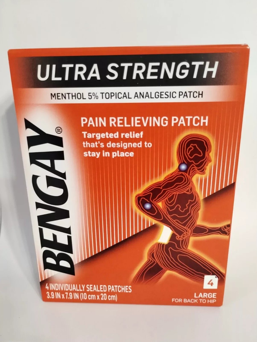 Bengay Patch Bengay Ultra Strength Cream 2 Oz X ***3 Packs*** | EBay