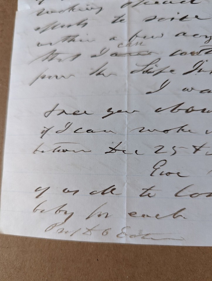 letter from Union General John Eaton | eBay UK