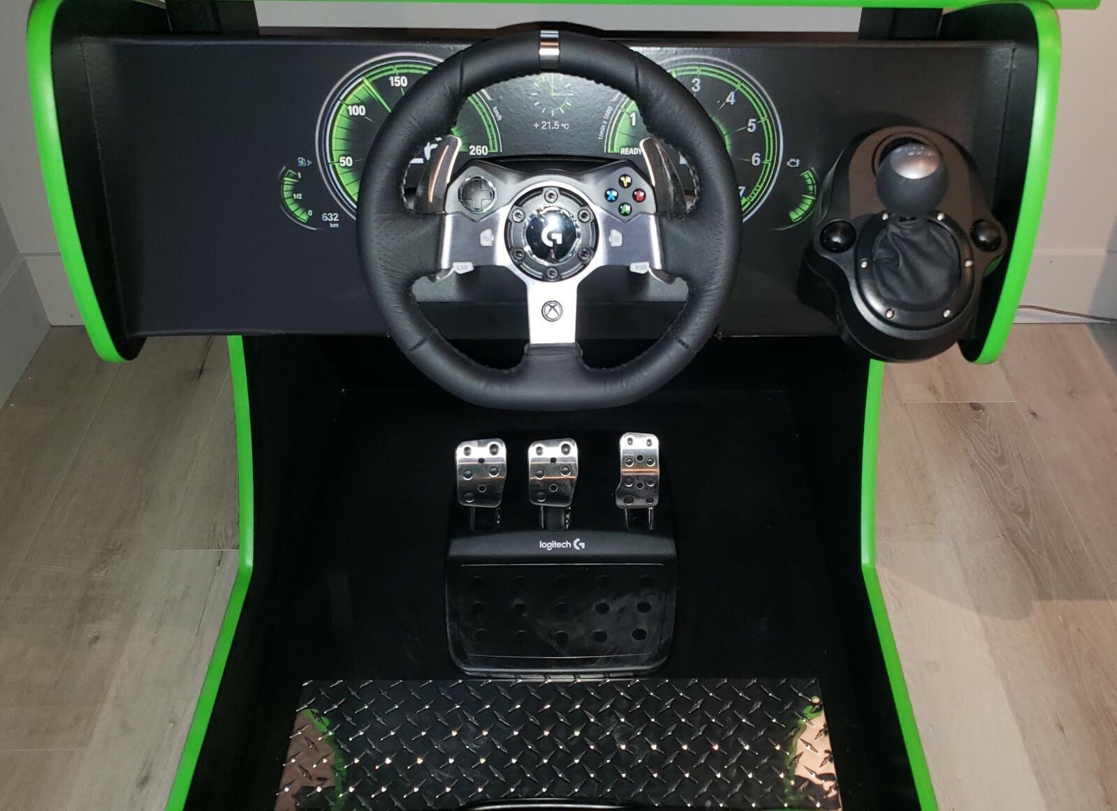 Racing Arcade Driving Simulator NEW works with MAME, PLAYSTATION, XBOX ...