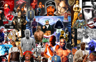 2PAC Collage Poster | eBay