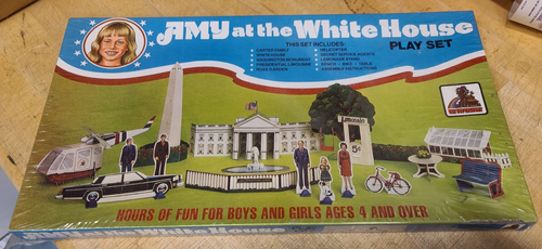 Vintage Toy Factory 1970's Amy Carter At The White House Play Set Game ...