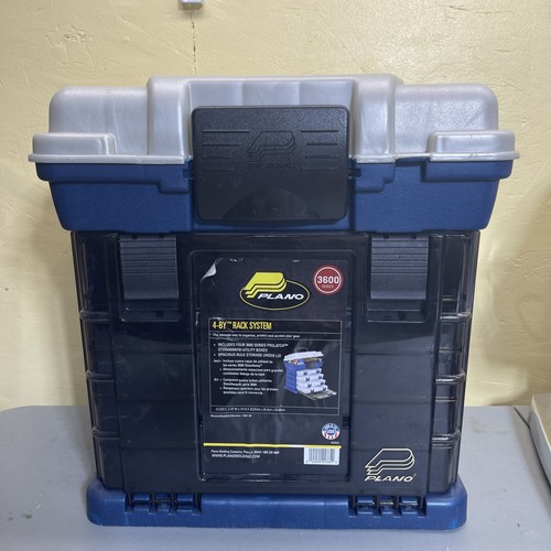 Plano 4-BY™ 3600 StowAway® Rack System - Blue/Silver 136400 UPC ...