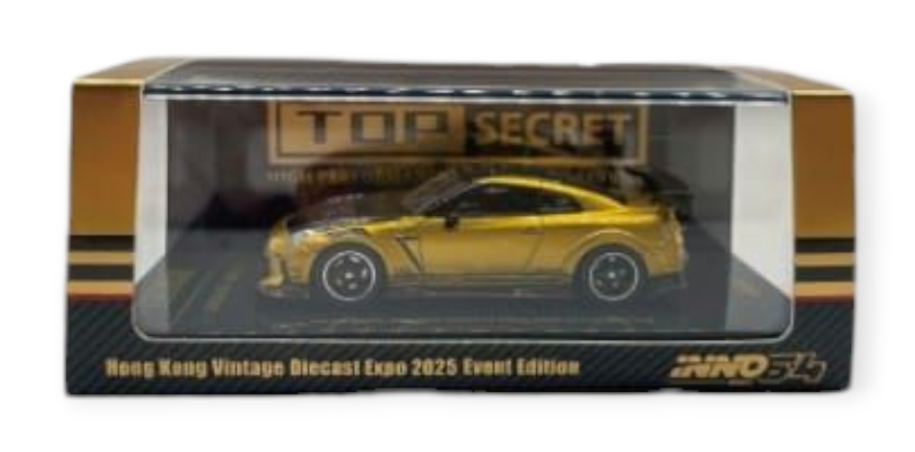 Inno64 Top Secret Nissan Skyline GT-R R35 Carbon HK Toycar Salon 2025 ...