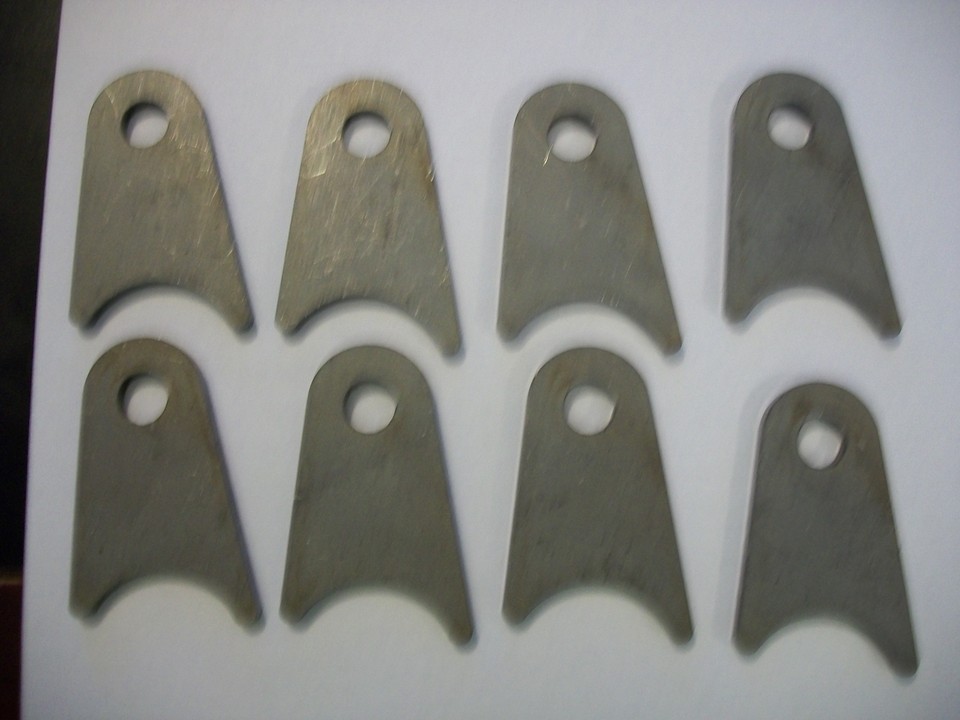 FMR WELD-ON BODY TAB,CHASSIS TABS, 1/2" HOLE, 3/16" THICK, 2 1/4" LONG ...