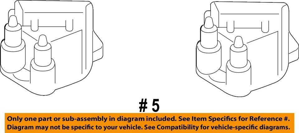 GM OEM 86-09 6000 Electrical Ignition System-Ignition Coil 19418991 | eBay