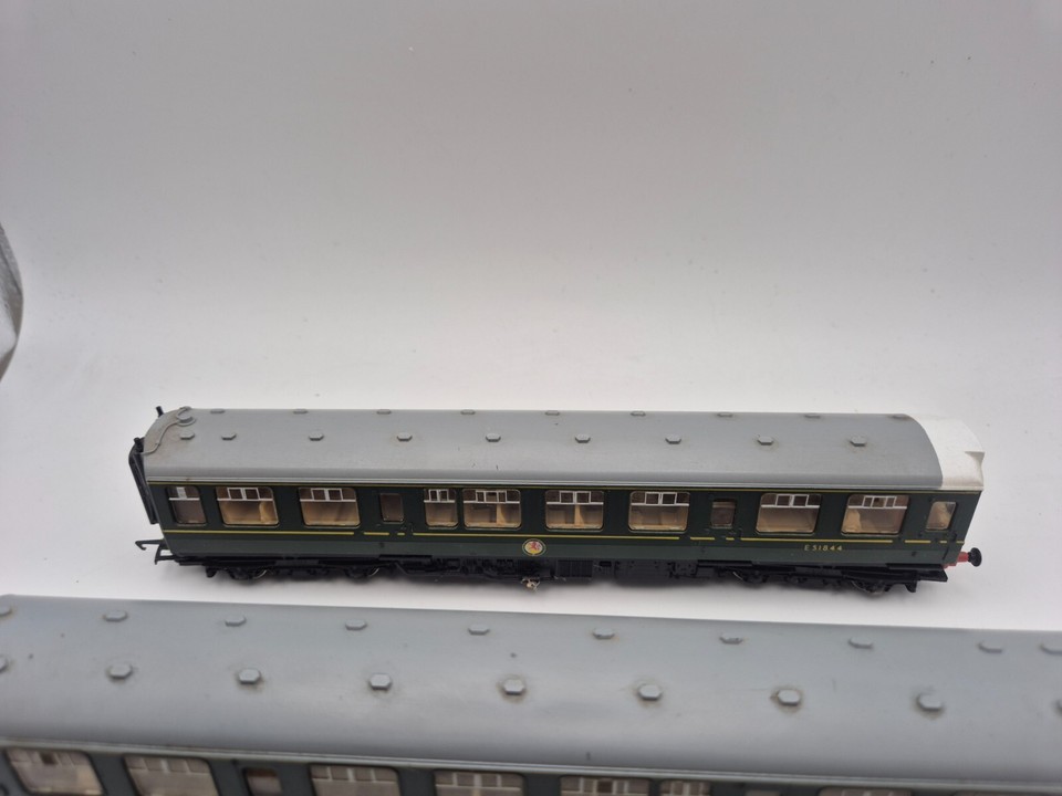 HORNBY 'OO' GAUGE R687 4-CAR BR GREEN CLASS 110 DMU LOCOMOTIVE | eBay UK