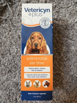 Vetericyn Plus Ear Rinse Antimicrobial 3 oz | eBay