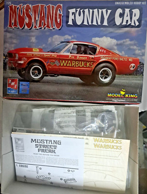 AMT Model King 1/25 Phil Bonner Mustang Funny Car Super Boss Kit Sealed ...