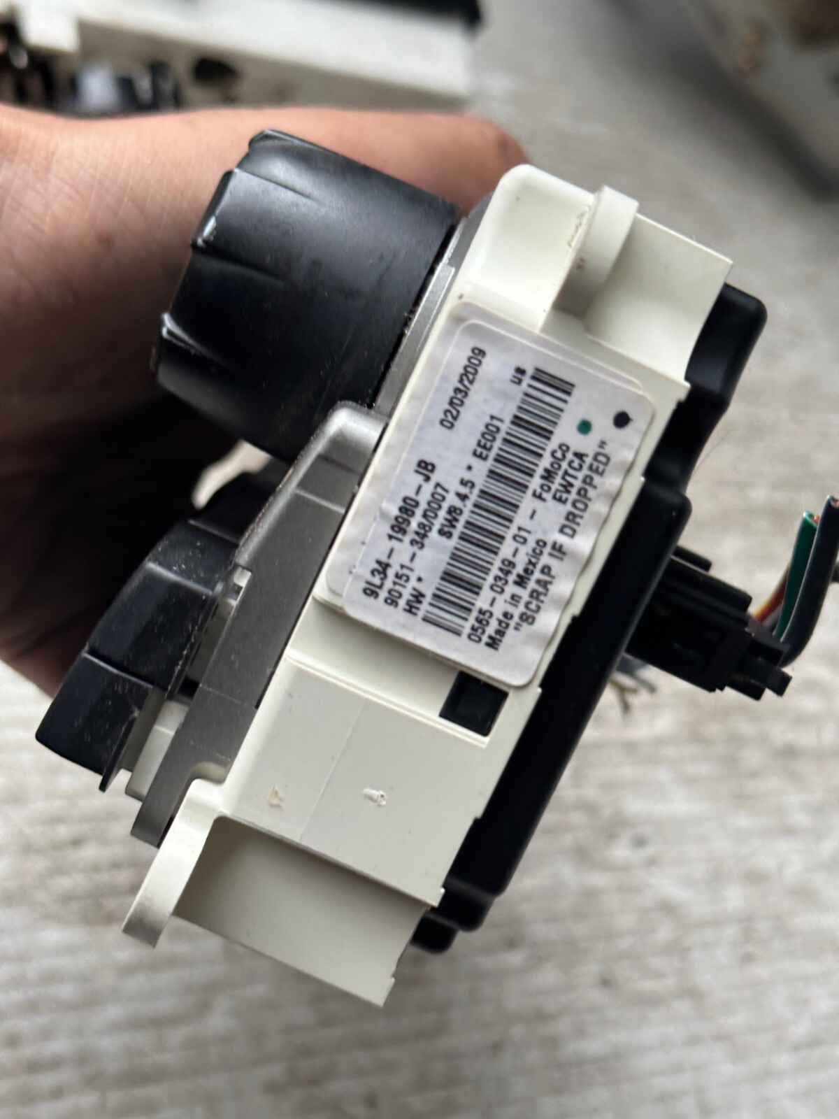 2009 Ford F150 A/C Heater Climate Control Unit P: 9L34-19980-HB OEM ...