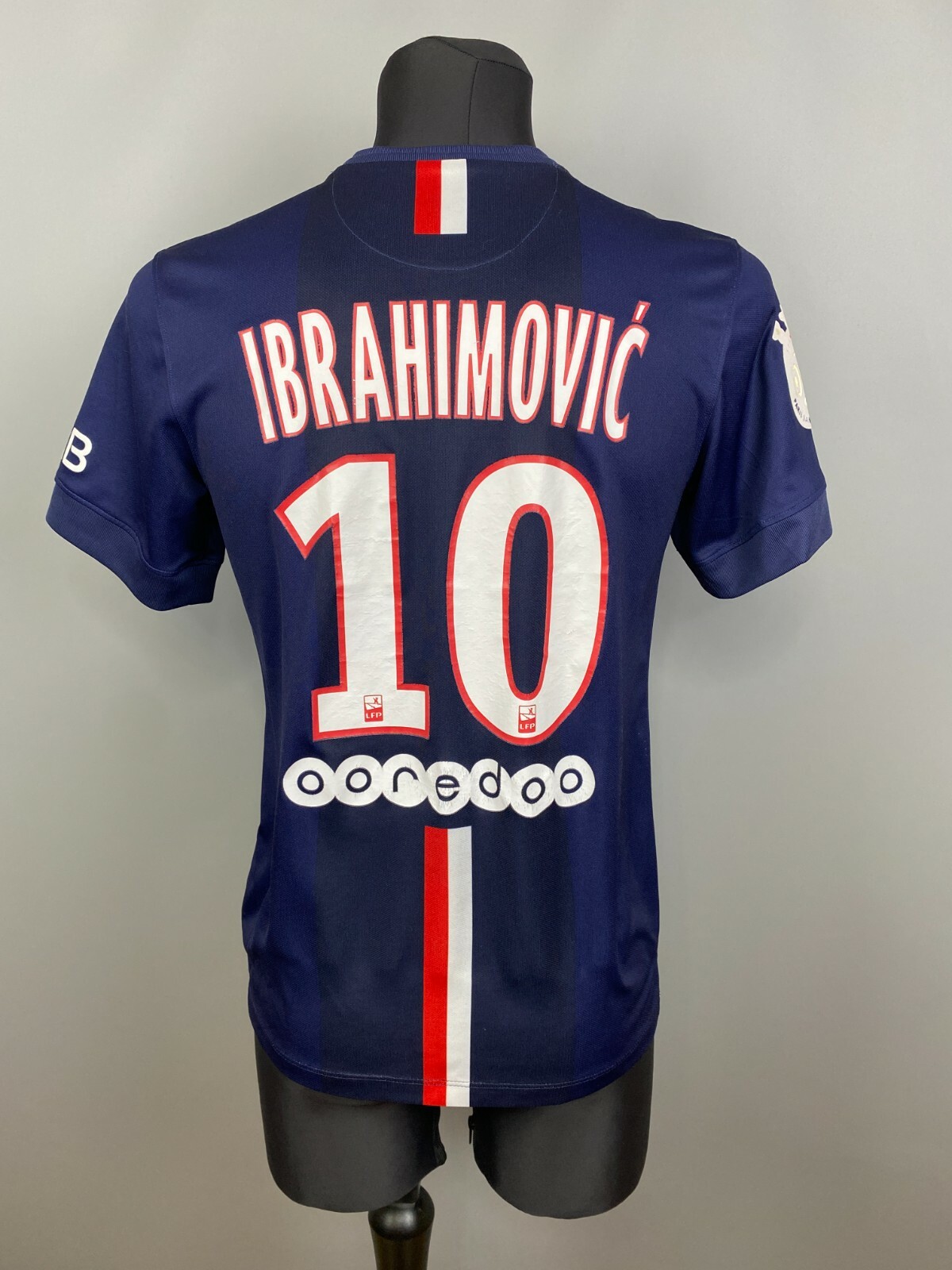 NIKE PARIS SAINT-GERMAIN 2014 2015 IBRAHIMOVIC PSG HOME SHIRT FOOTBALL ...