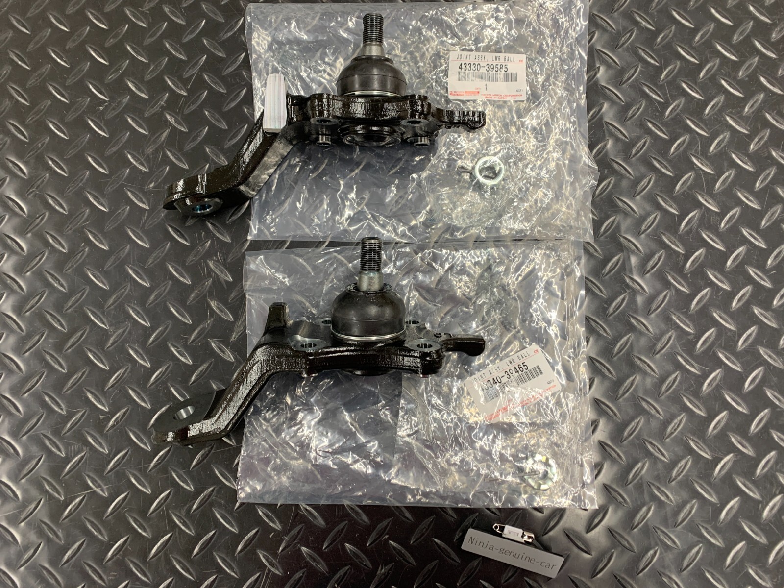 Toyota Genuine 4 Runner OEM Front LH+RH Lower Ball Joint 43330-39585 ...