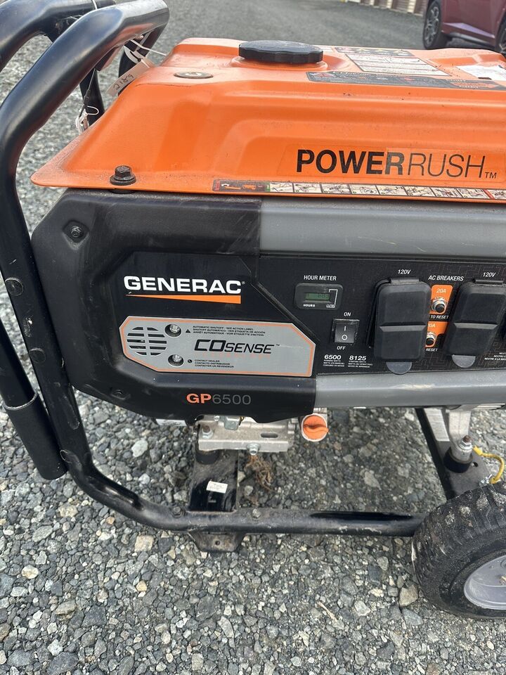 Generac GP6500 8000W Power Generator - Orange | eBay