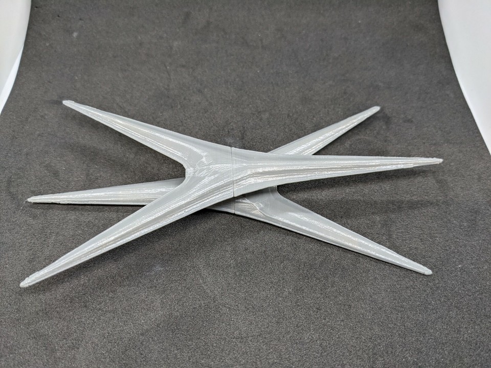 Cylon Basestar Mothership Battlestar Galactica Re-imagined Model ...