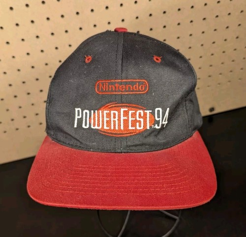 Vintage Nintendo Powerfest 94 1994 Hat | eBay