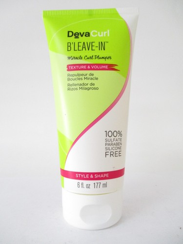 DevaCurl B'Leave-In Miracle Curl Plumper 6 Oz Deva Curl | eBay