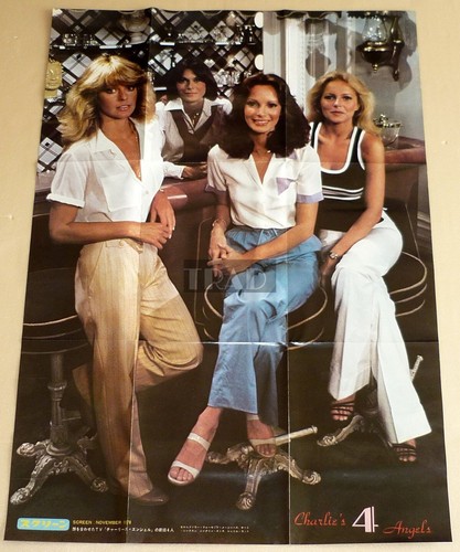 FARRAH FAWCETT JACLYN SMITH CHERYL LADD KATE JACKSON 1970s JPN LARGE ...
